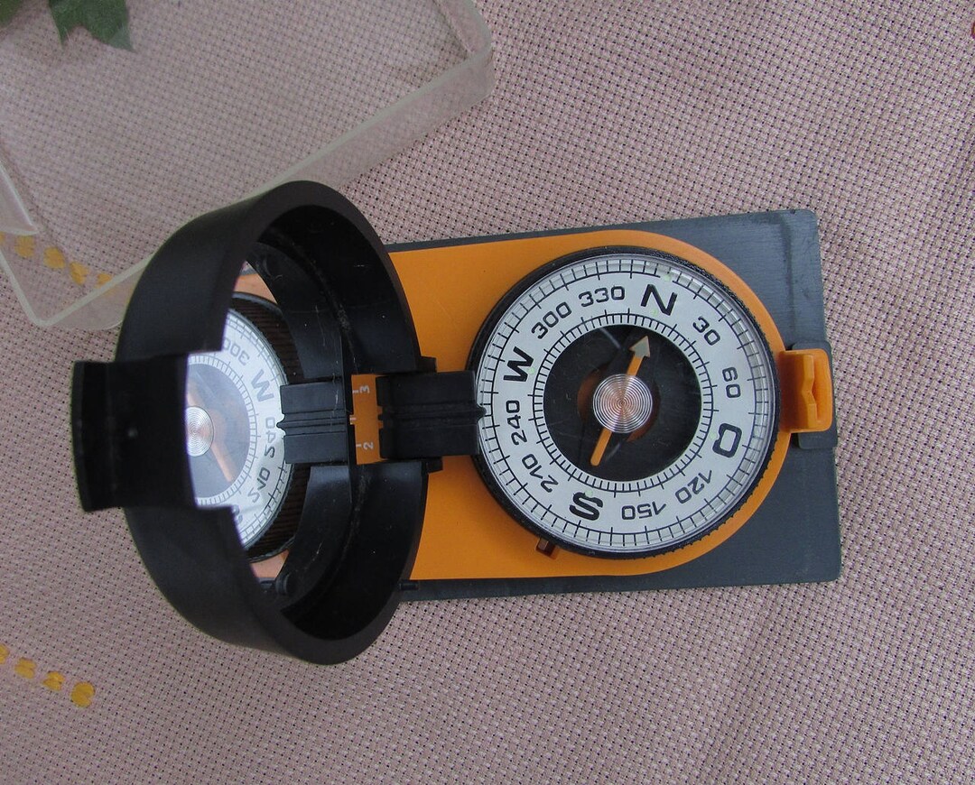 Vintage Military Compass azimuth, Made in Russia 80s, Boy Scouts ...