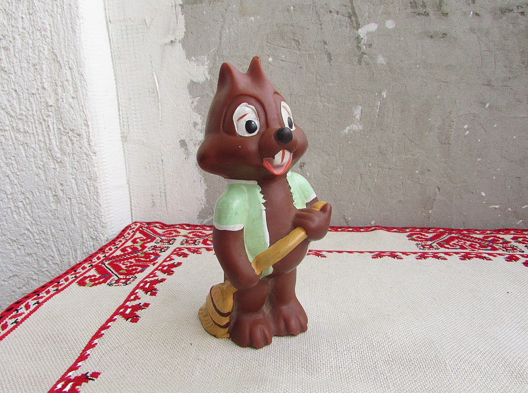 Vintage Rubber Beaver Toy: USSR Collectible, 1970s Retro Doll - Etsy ...