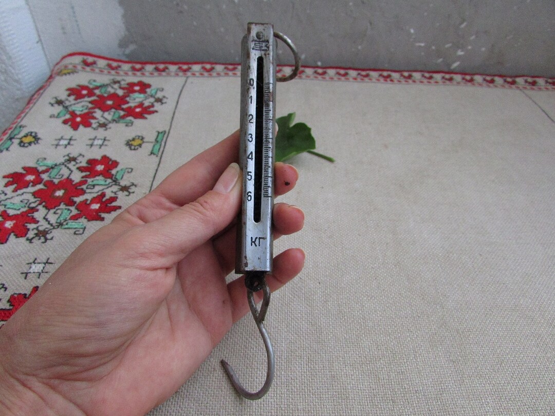 Vintage Salter's Pocket Balance, Vintage Spring Scale, Antique Brass ...