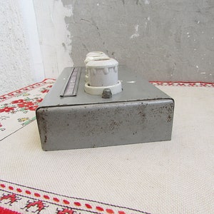 Vintage Electric Panel, Set of Ceramic Fuses 1970s, Old Electric Fuse ...