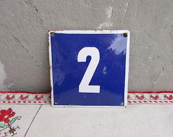 House Number Plate - Etsy