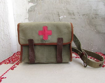 Canvas First Aid Bag - Etsy