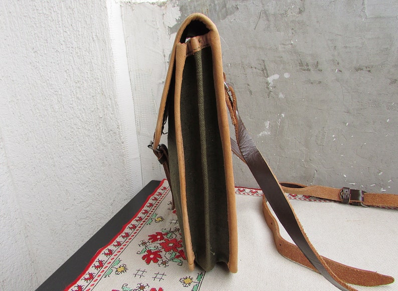 Vintage Military Officer Bag Vintage Platoon Commander Bag - Etsy