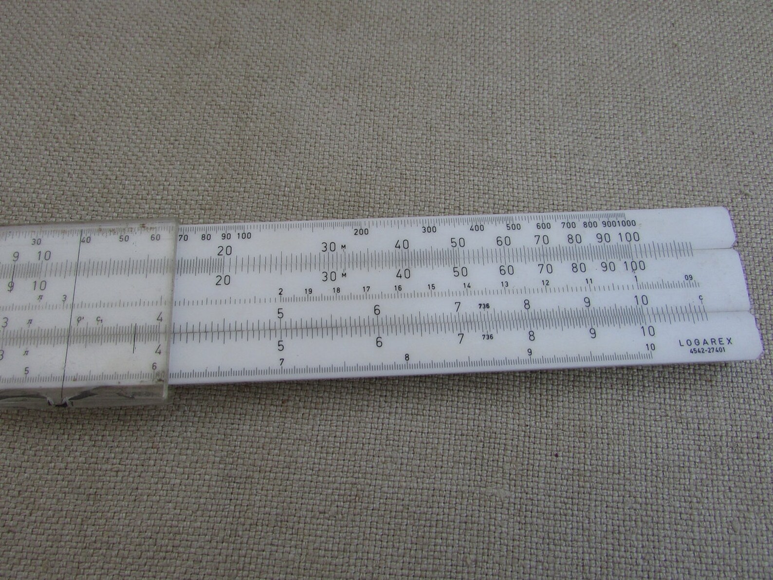 Vintage Logarithmic Ruler Logarex 1960s Logarithmic Scale - Etsy