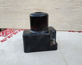 Vintage Electric Panel, Set of Ceramic Fuses 1970s, Old Electric Fuse ...