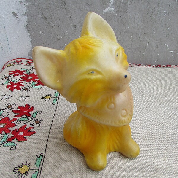 Squeaky Rubber Toy - Etsy