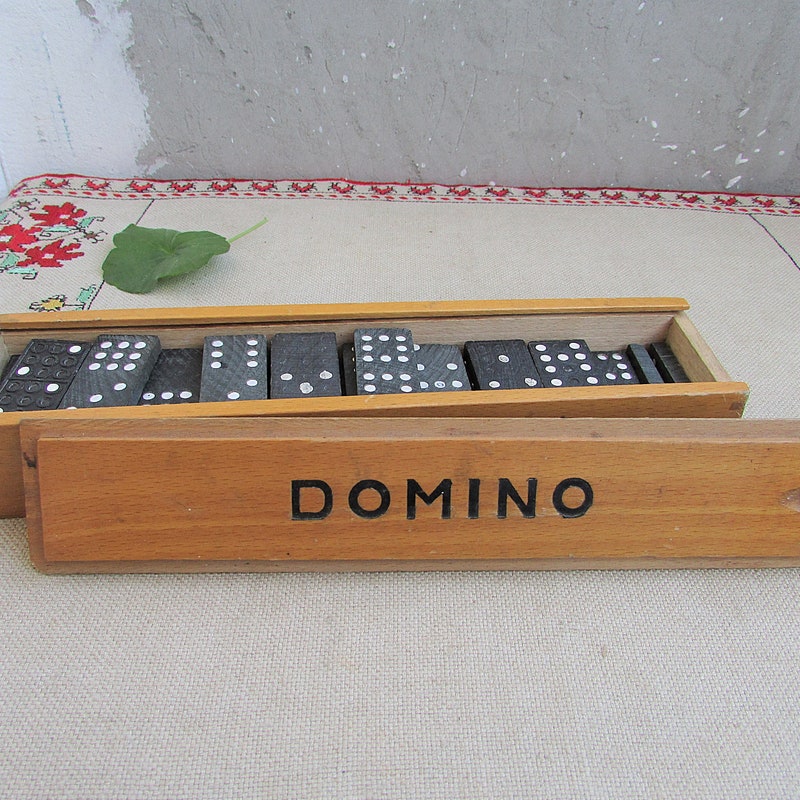 Wooden Dominoes for Kids - Etsy