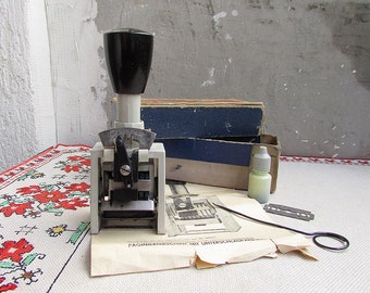 Old Date Stamp - Etsy