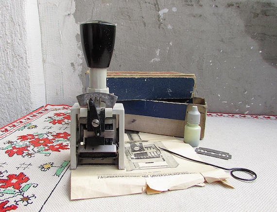 Art & Collectibles Vintage Date Stamp Vintage Automatic Numbering ...