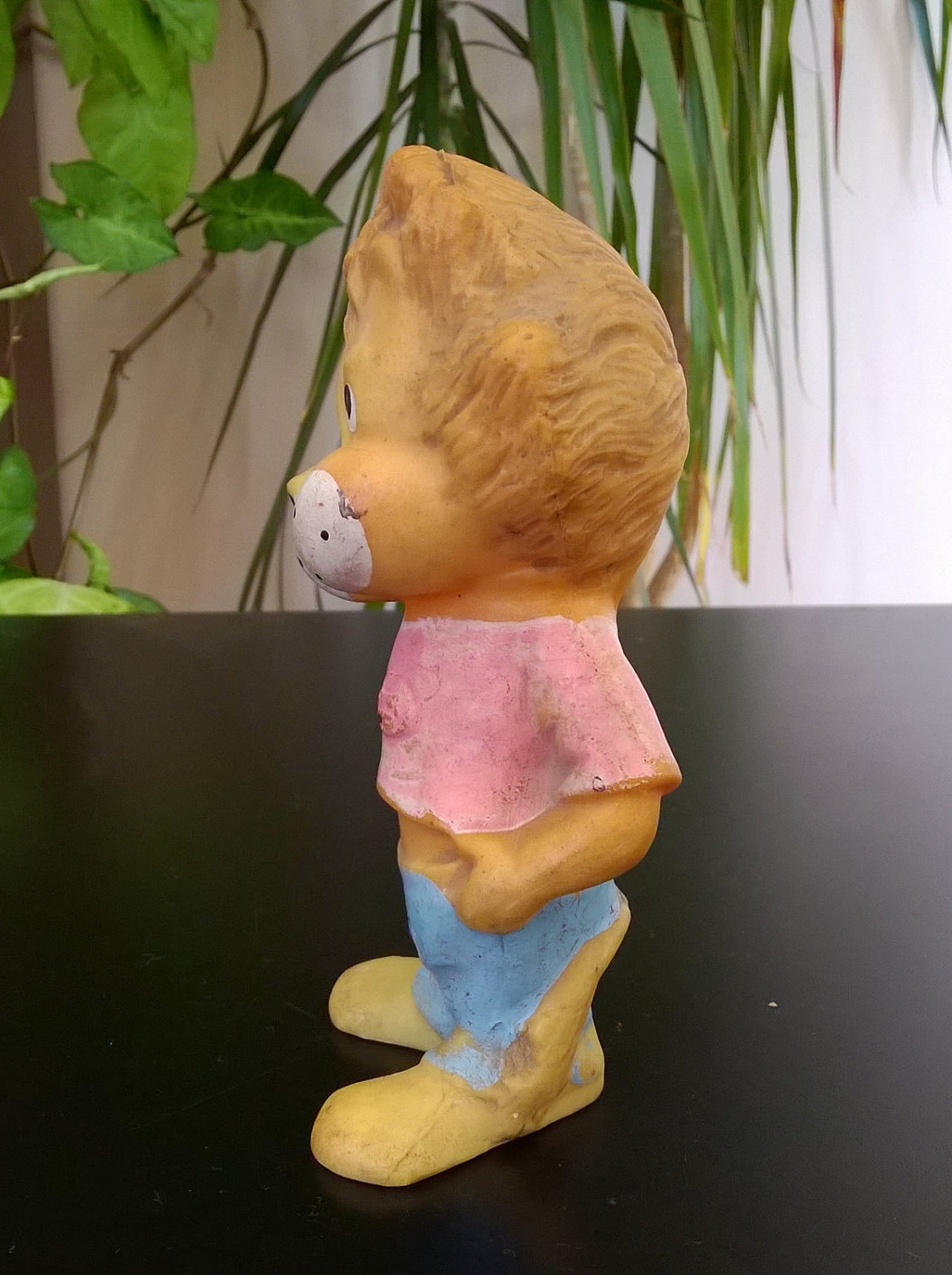 Vintage Rubber Toy 1970s Soft Rubber Lion Toy Baby Bath Toy | Etsy