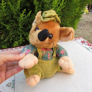 Vintage 80’s Lovely Mouse, Plush Mouse, Stuffed Animal, Vintage Mouse ...