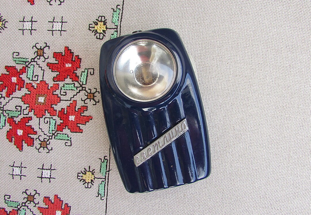 Vintage Railroad Flashlight, Metal Pocket Torch #2, Hand Signal ...