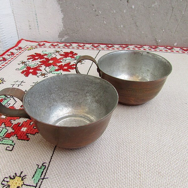 Hammered Copper Cup - Etsy