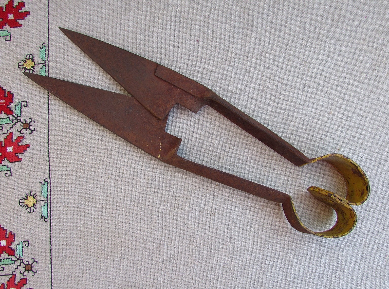 Vintage Metal Sheep Shears 1920s Antique Scissors Rusty - Etsy