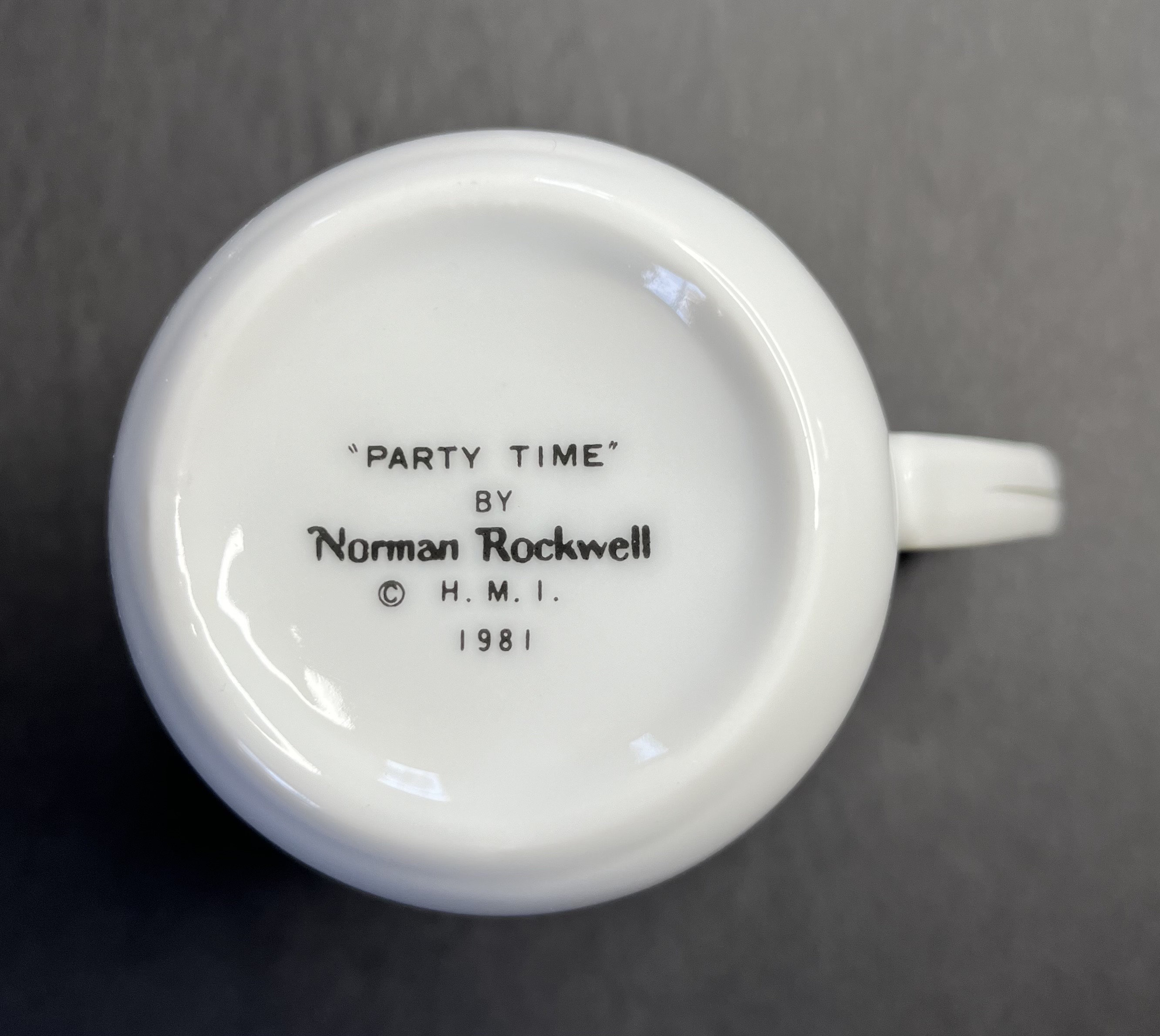Norman Rockwell Party Time Mug - Etsy