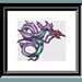 Leviathan Final Fantasy V Cross Stitch Pattern PDF Instant Download - Etsy