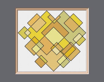 Blue Gem Cross Stitch Pattern PDF Instant Download | Etsy