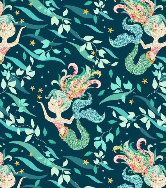 Scrub Cap Mermaid Ocean Animals Sea Animal Scrub Cap Scrub | Etsy