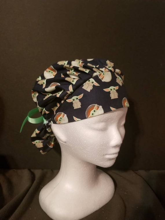 Scrub Cap Scrub Hat Bouffant Pixie Euro Ponytail Womens | Etsy