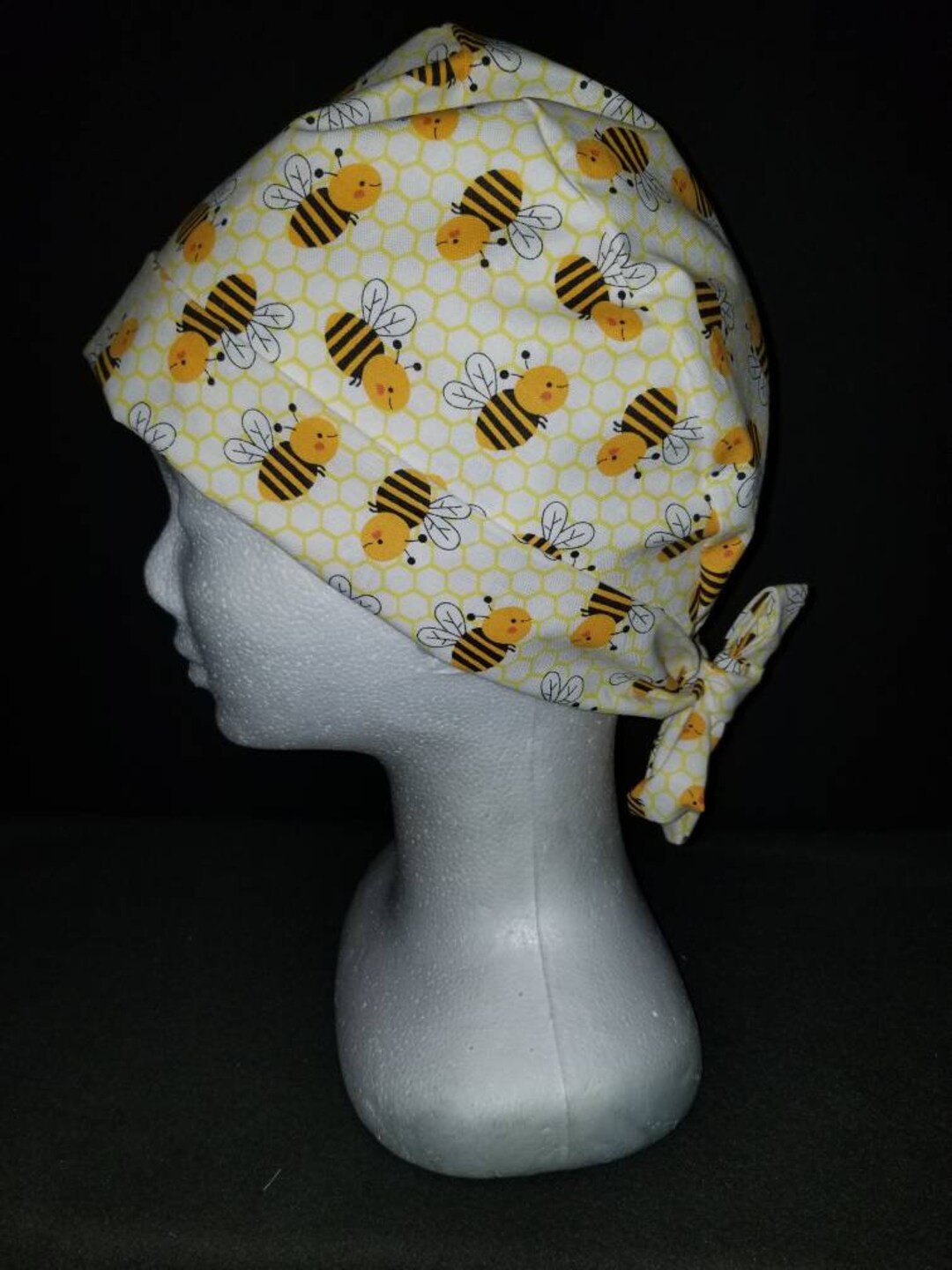 Scrub cap, happy bees, bee, bumble bee, honey bee, scrub cap scrub hat ...