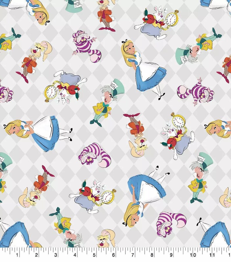 Scrub Cap Storybook Wonderland Alice Surgical Scrub Cap - Etsy