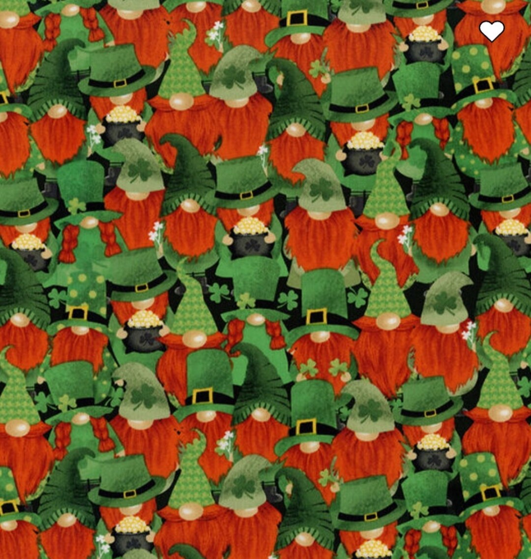 Scrub Cap, St Patricks Day, Leprechaun, Irish Gnomes, Bouffant, Pixie ...