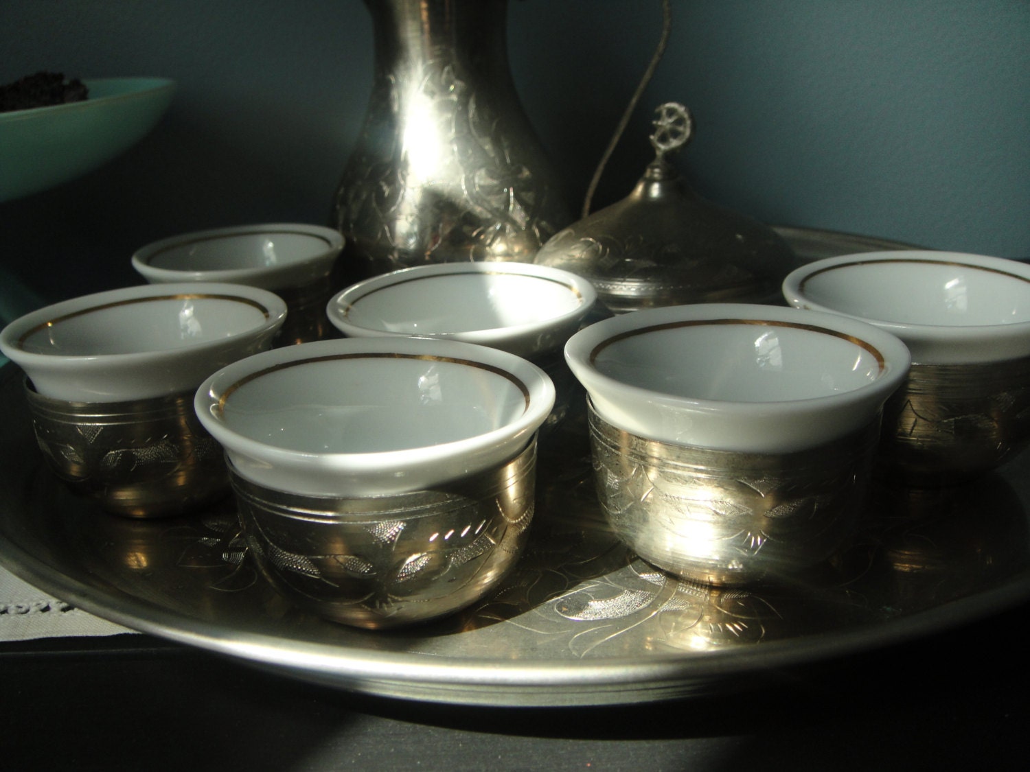 Unique Yugoslavian Tea Set - Etsy