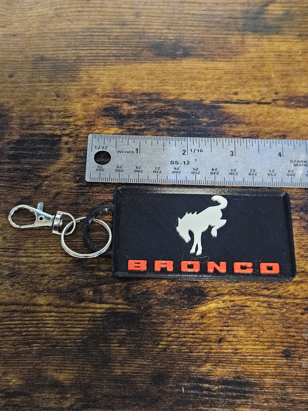 Ford Bronco Keychain - Etsy