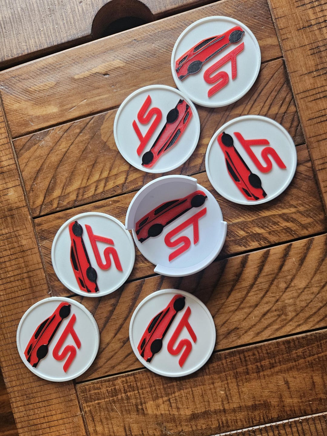 Ford Explorer ST Coaster Set 6 PC With Holder - Etsy