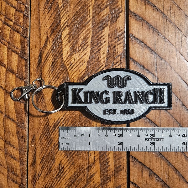 King Ranch Keychain - Etsy