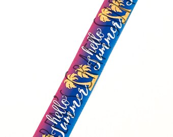 Palm tree ribbon | Etsy