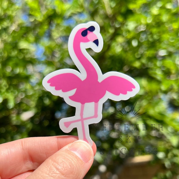 Flamingo Stickers - Etsy