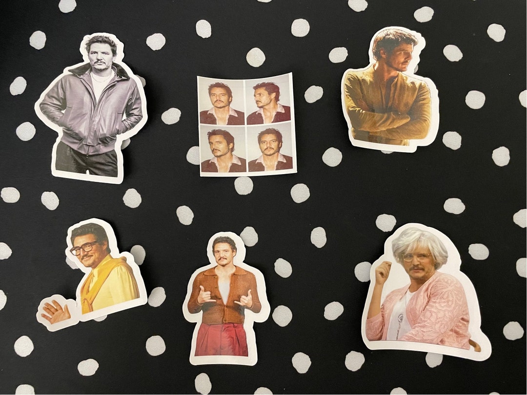 Pedro Pascal Sticker Pack - Etsy