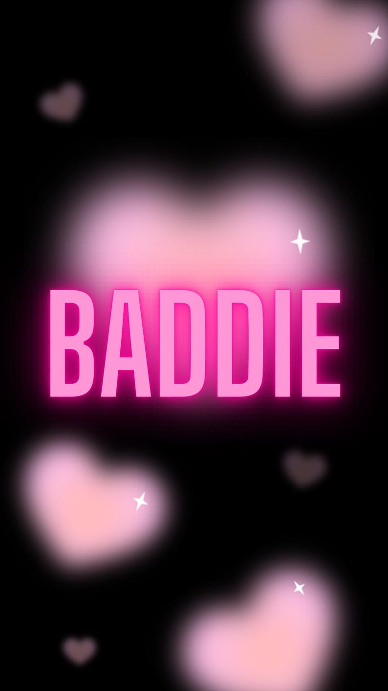 Baddie Bundle/cute, Girly Mobile Phone Wallpapers/iphone Screensaver ...