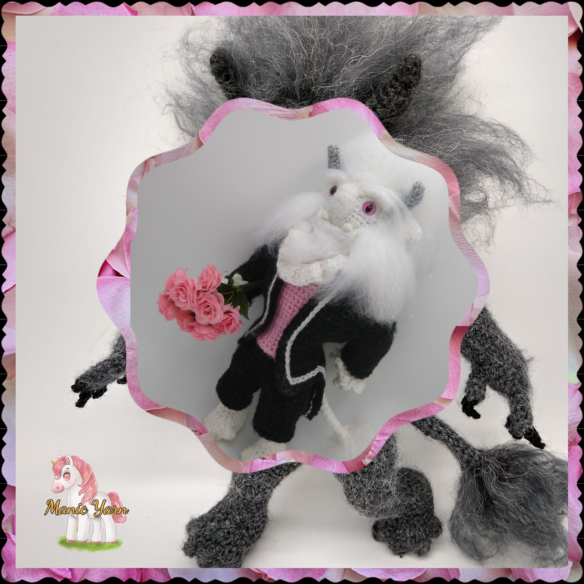 Wyat Werebeast Amigirumi Crochet Pattern PDF Download Only Werewolf ...