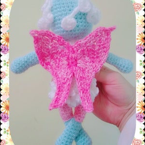 Nixie the Baby Faerie Amigurumi Crochet Pattern Fairy Thumbelina ...