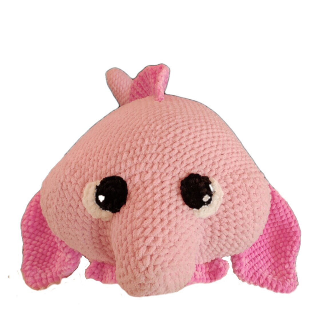 Pinky the Blobfish Amigurumi Crochet Pattern PDF Download ONLY Deep Sea ...