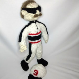 Race Car Driver Dude Amigurumi Crochet Pattern Digital Stock Car Racing ...