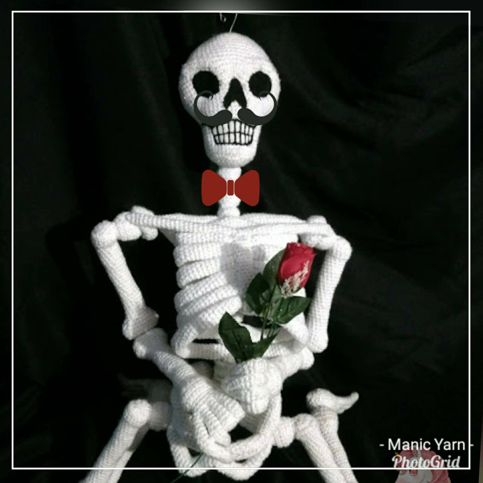 Mr Yarn Bones Amigurumi Crochet Pattern 3 Pdf's Skeleton | Etsy Canada