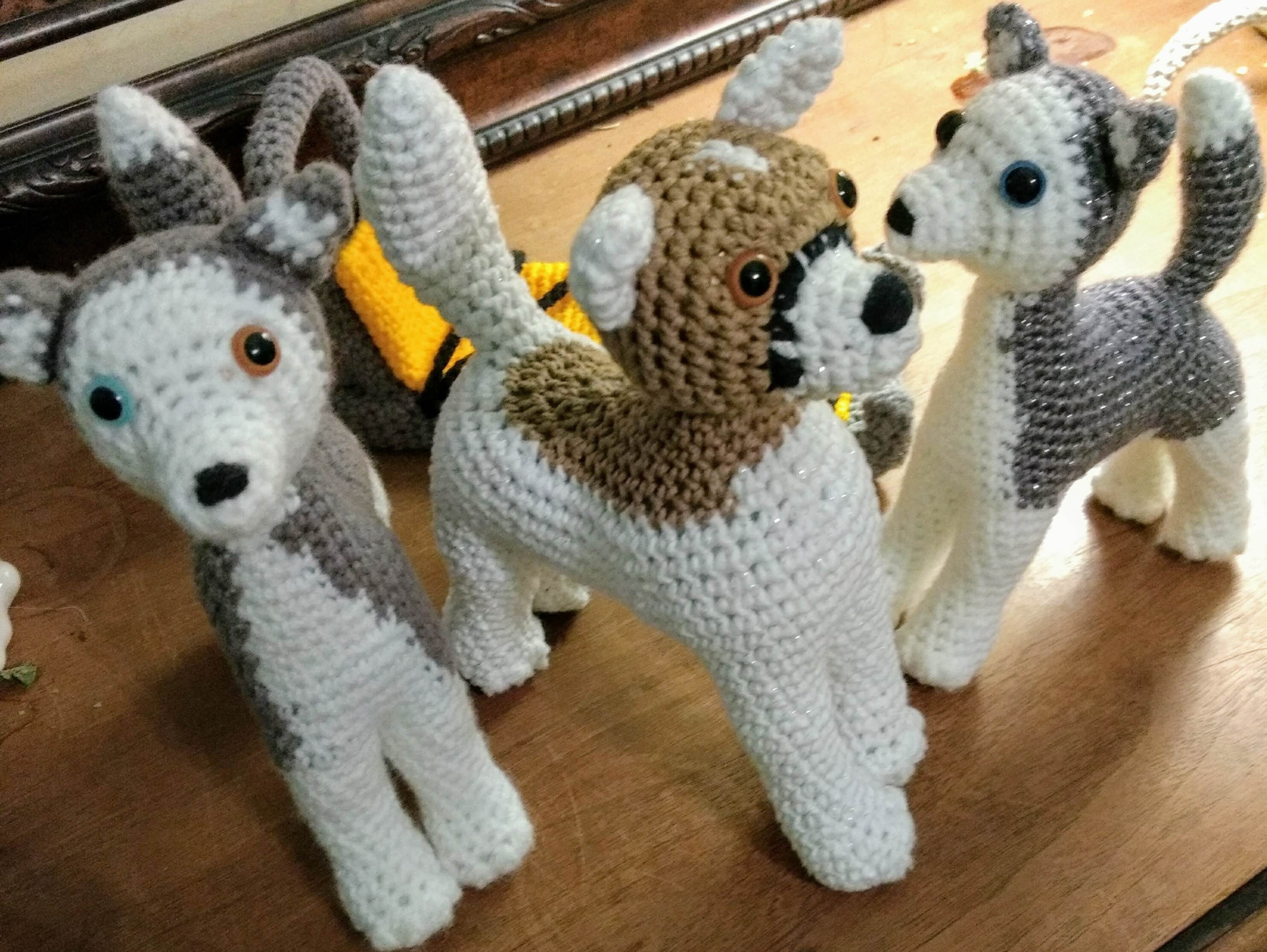 Sitka the Sled Dog and Her Sled Amigurumi Crochet Pattern | Etsy