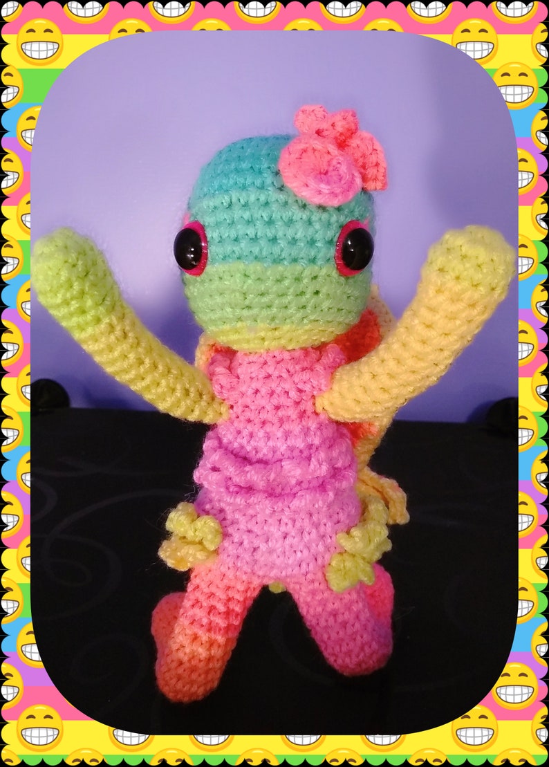 Nixie the Baby Faerie Amigurumi Crochet Pattern Fairy Thumbelina ...