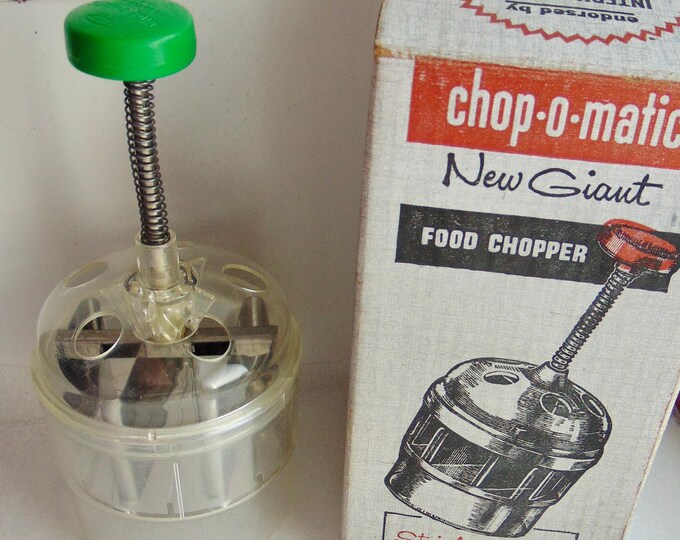Chop O Matic, New Giant, Vintage Food Chopper, USA - Etsy