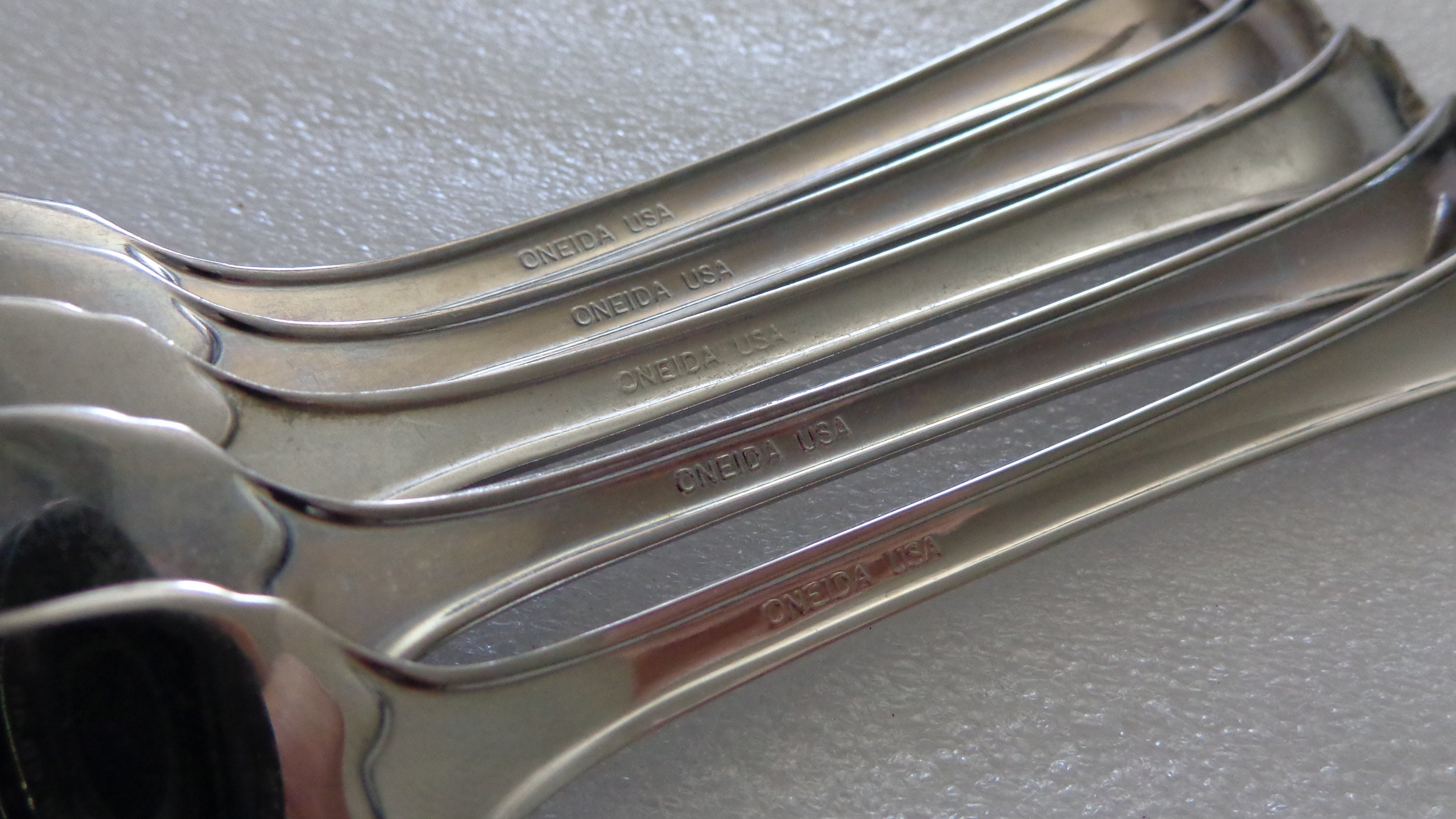 Home & Living fork 5 Salad Forks Oneida Midtowne Flatware Oneida Silver ...