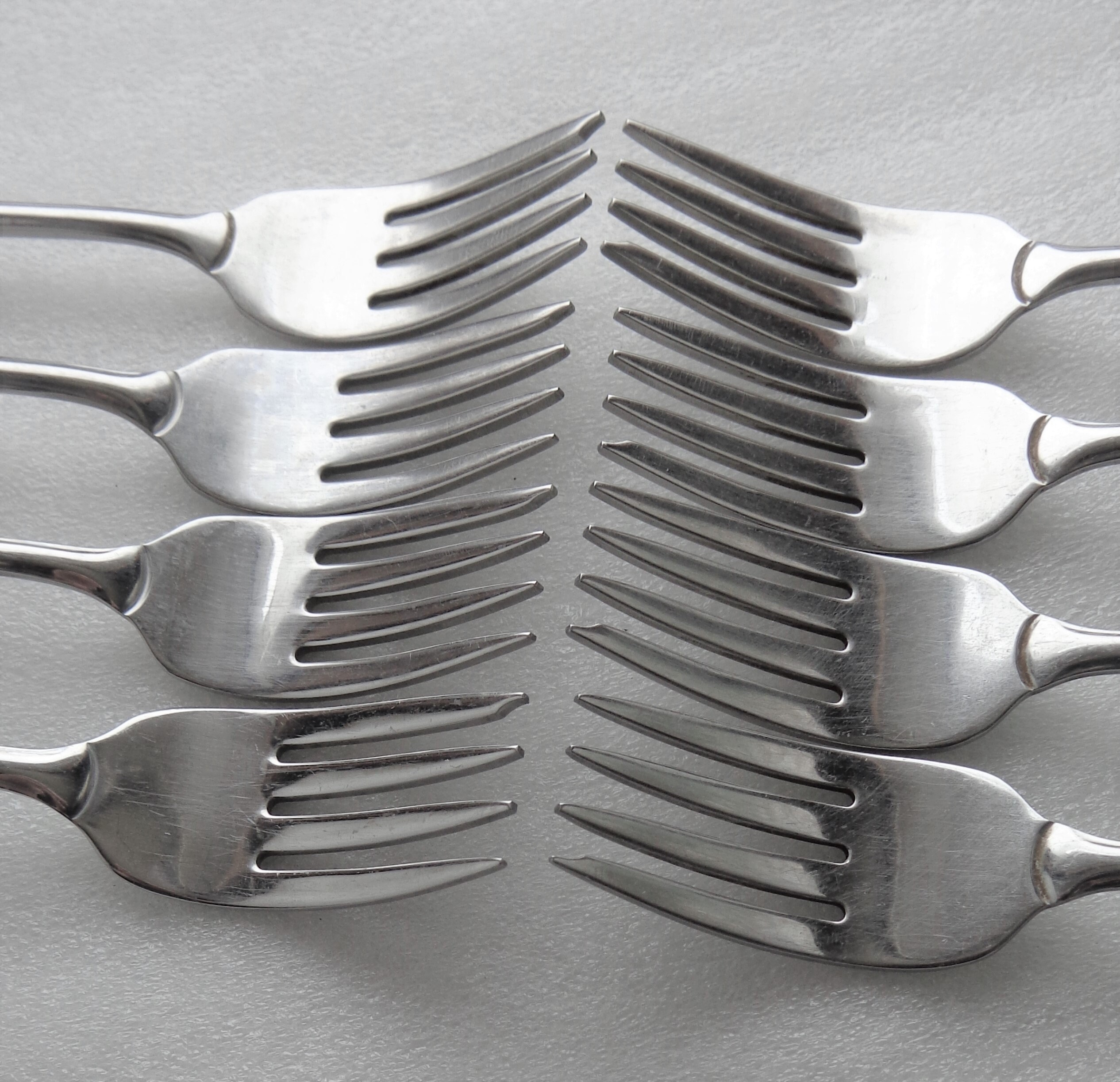 Dining & Serving Fork Oneida Sand Dune Vintage Oneida Silver Ware 8 ...
