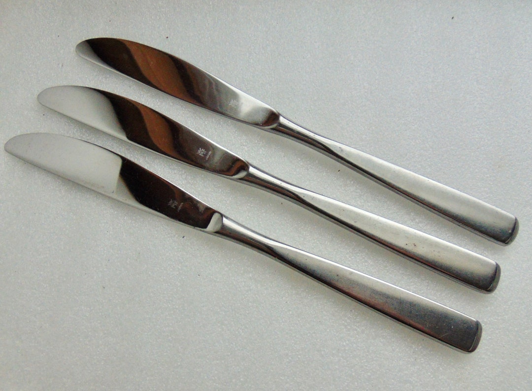 Set of 3 WMF Cromargan Nortica Stainless Dinner Knives, Japan - Etsy
