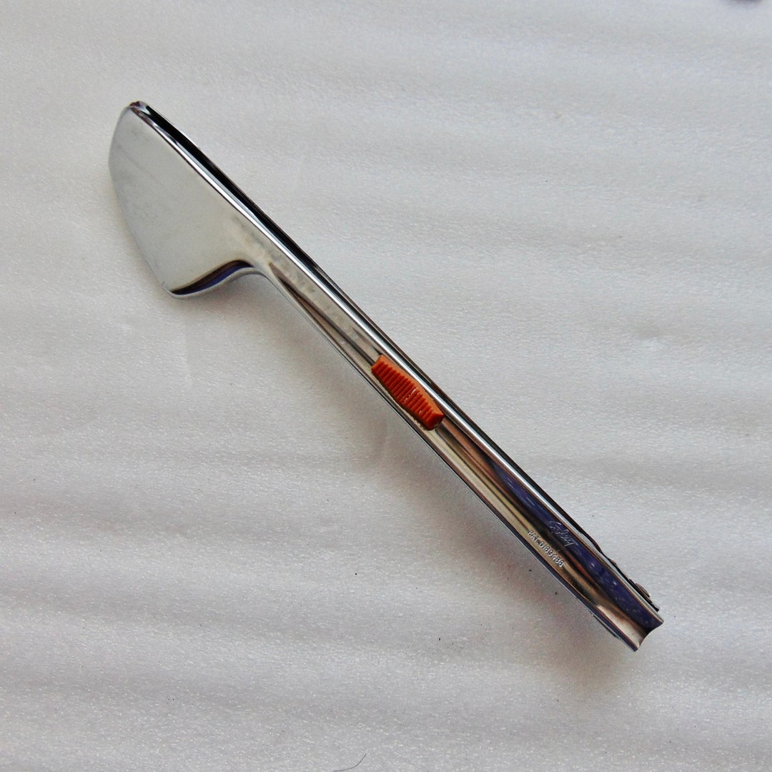 Vintage Foley Stainless Locking Tongs Orange Tab Utensil USA - Etsy