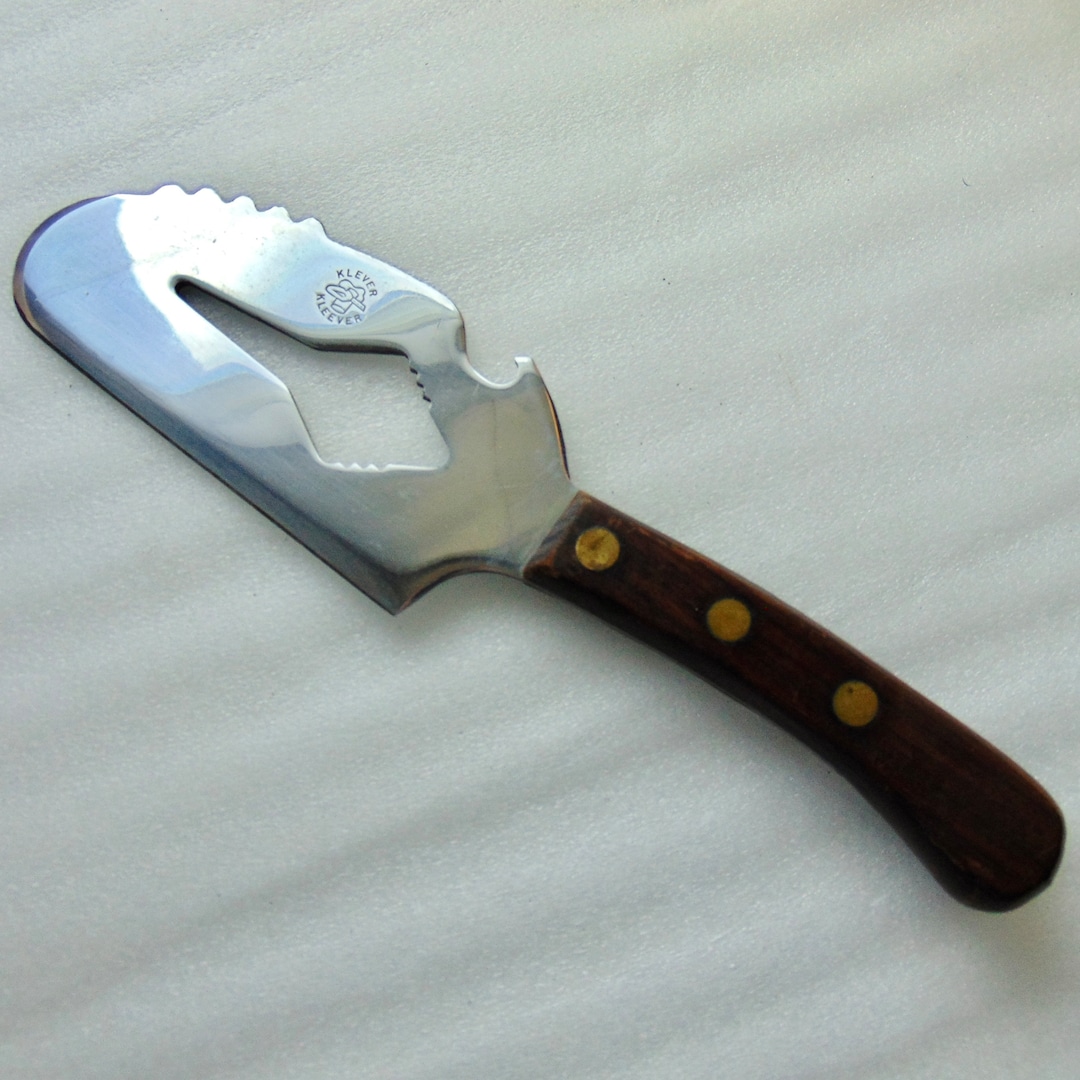 Vintage Klever Kleever Stainless Meat Cleaver All Purpose Knife Jar ...
