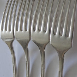 9 Patrician Silverplate Forks, Community Oneida Silver Ware - Etsy