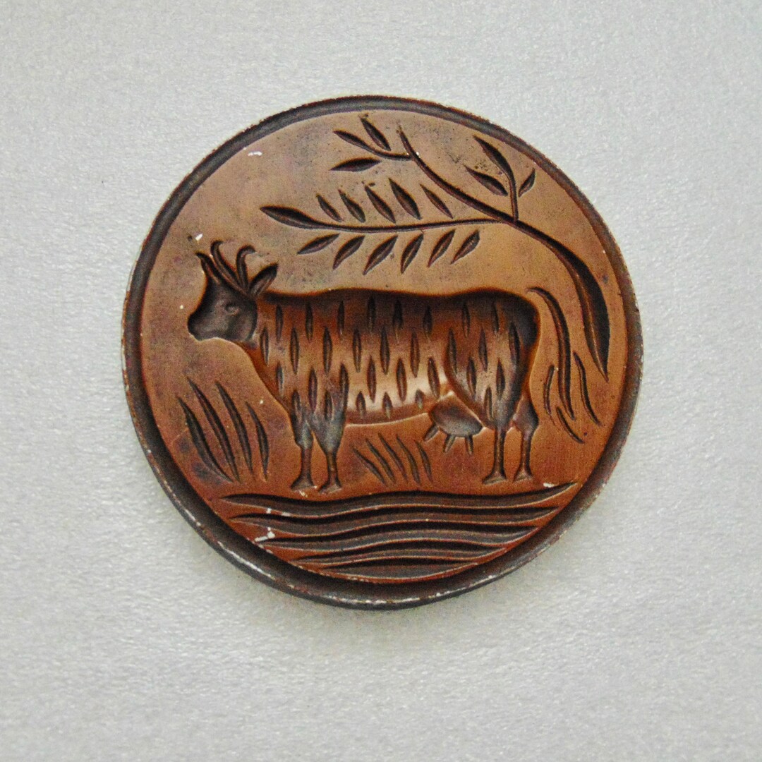 Vintage Cow, Bull Cookie, Butter Mold, Sexton, USA - Etsy