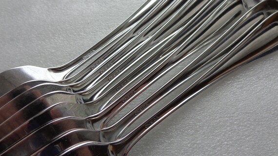 Dining & Serving Fork Oneida Sand Dune Vintage Oneida Silver Ware 8 ...
